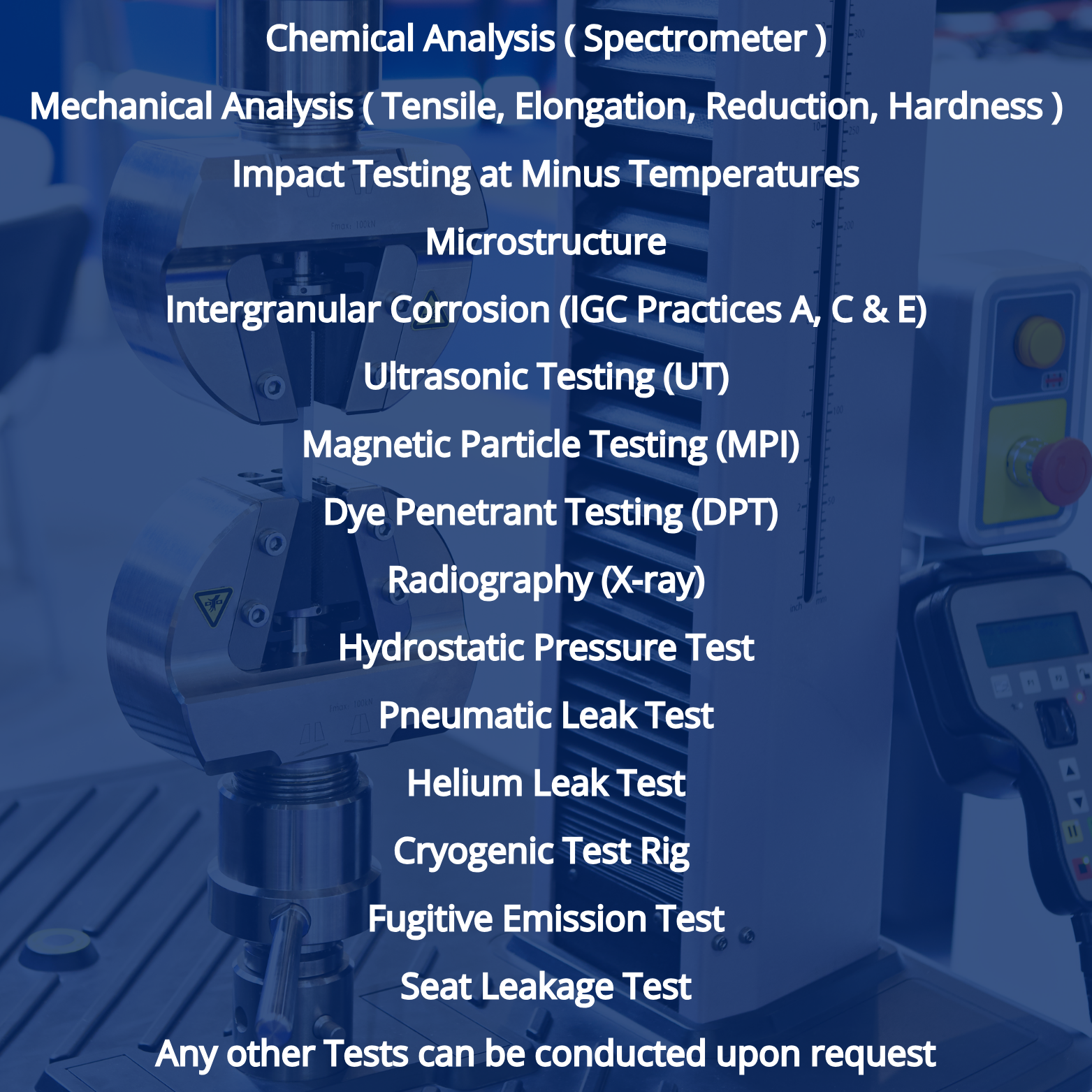 Capabilities - Axiom Valves